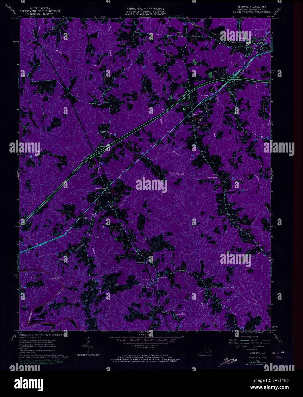 Alberta historical map hi-res stock photography and images - Alamy