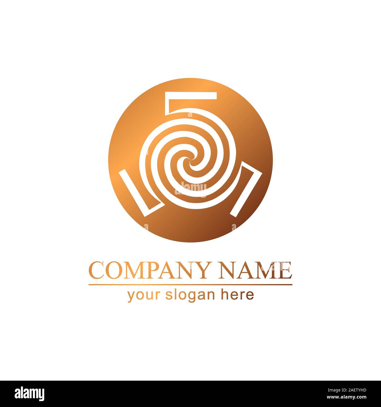 Letter 5, 555 logo icon design template elements. Elegant rich logo ...