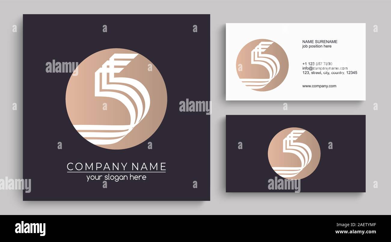 555 logo design hi-res stock photography and images - Alamy