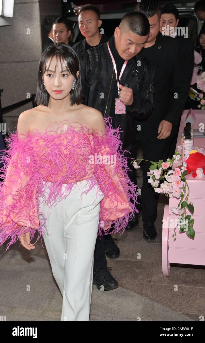 Chinese singer, dancer, actress and model Victoria Song shows up at a ...