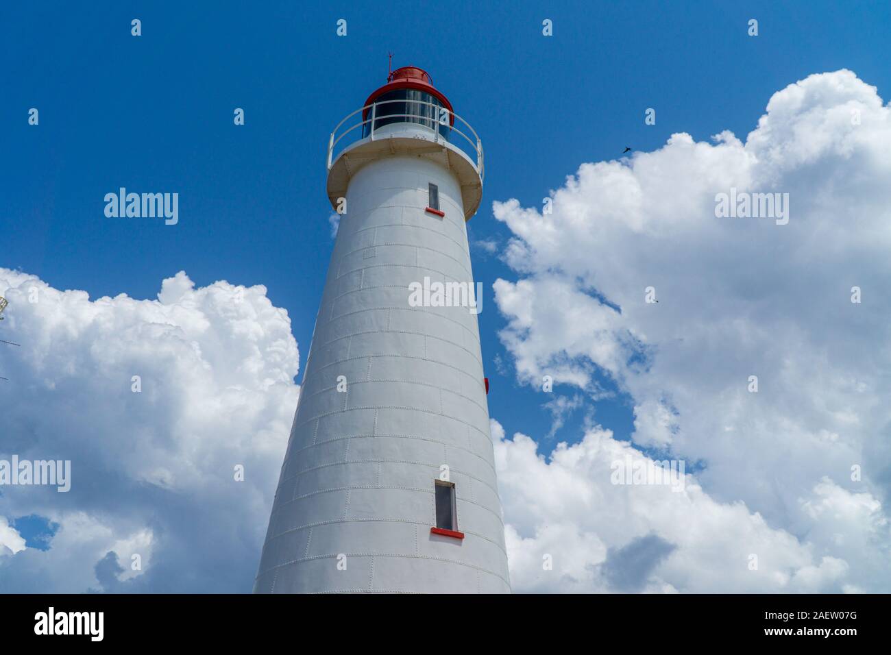 Lady Elliot Island lighthouse, Great Barrier Reef Australia Stock Photo ...