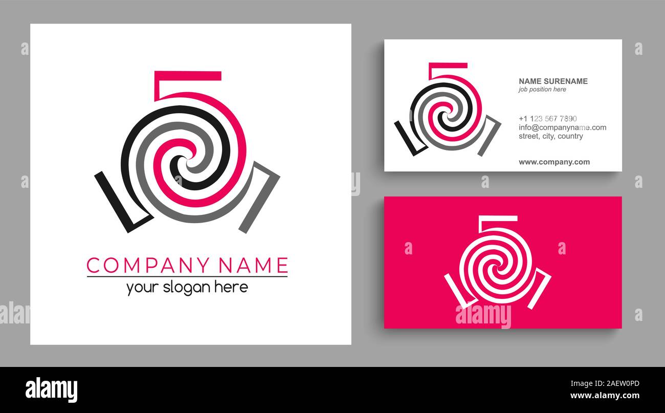 555 logo design hi-res stock photography and images - Alamy