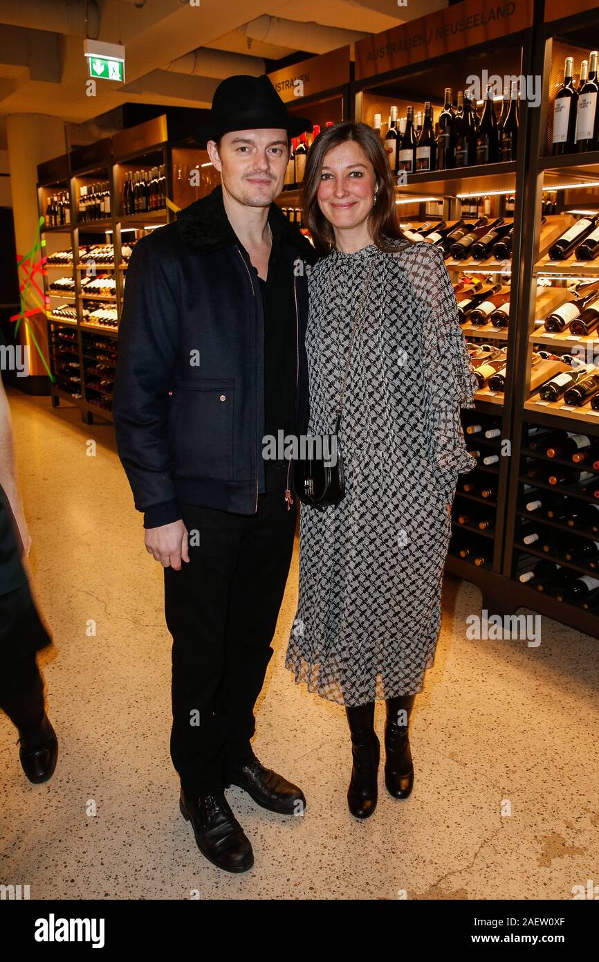 Berlin, Germany. 10th Dec, 2019. Sam Riley and his wife Alexandra Maria ...