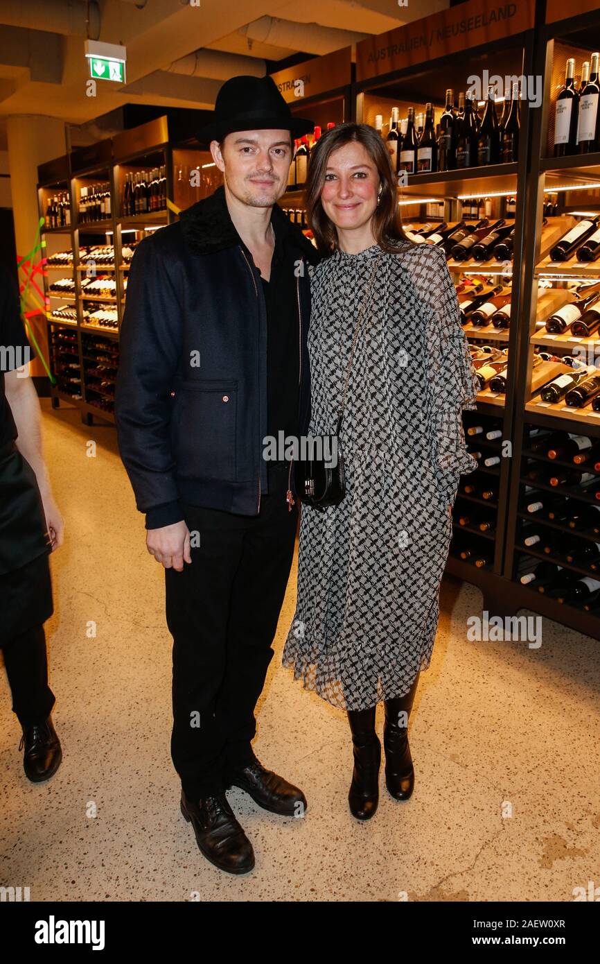 Berlin, Germany. 10th Dec, 2019. Sam Riley and his wife Alexandra Maria ...