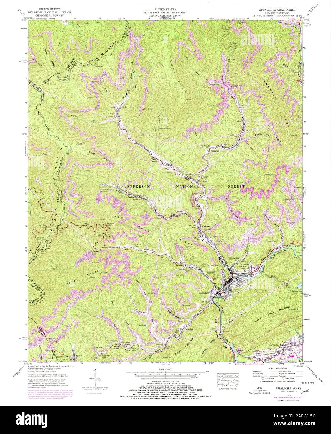 Appalachia map hi-res stock photography and images - Alamy