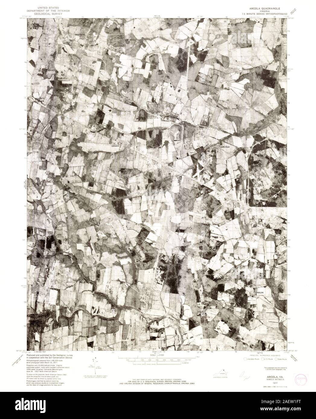 Map of arcola hi-res stock photography and images - Alamy