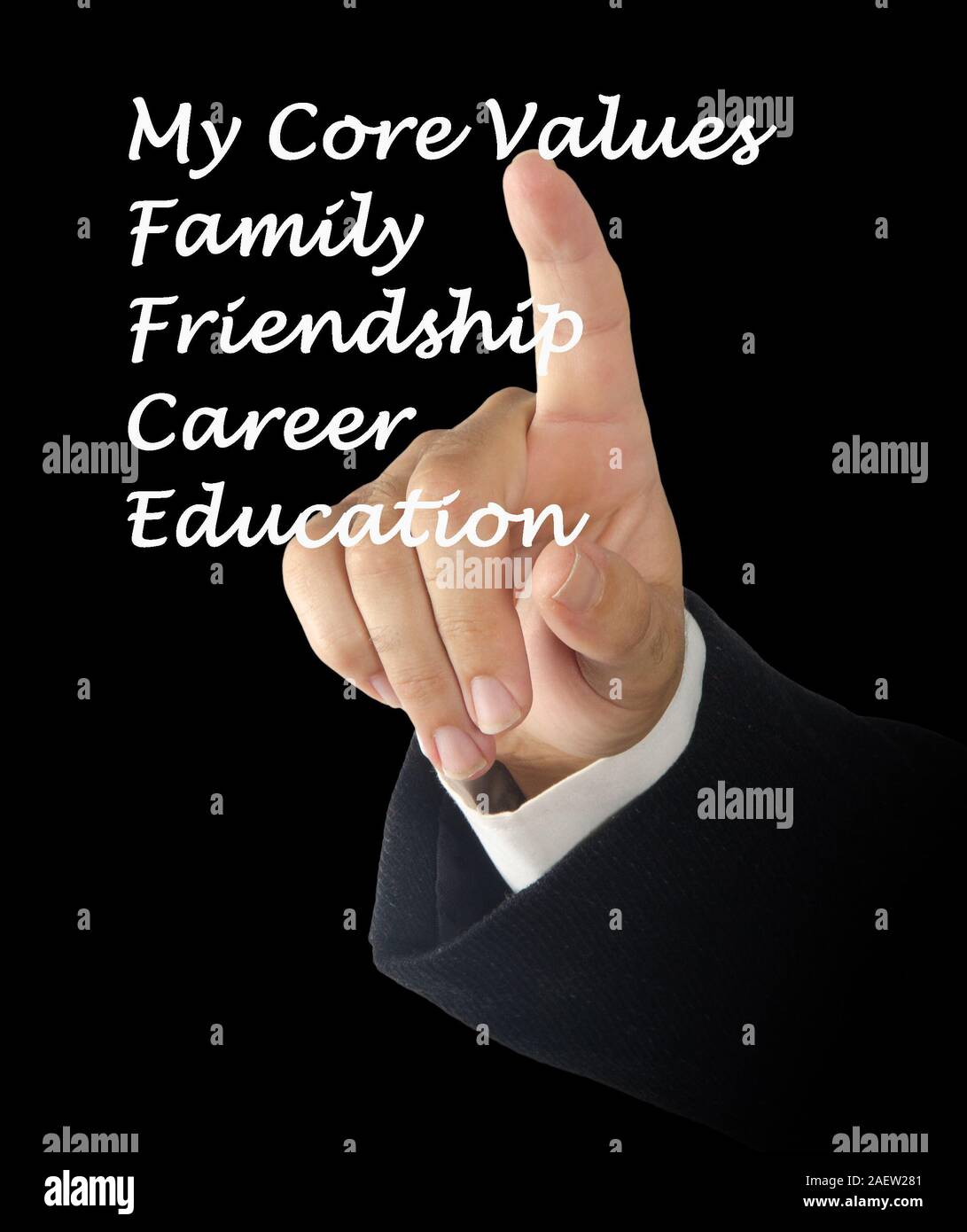 Family core values hi-res stock photography and images - Alamy