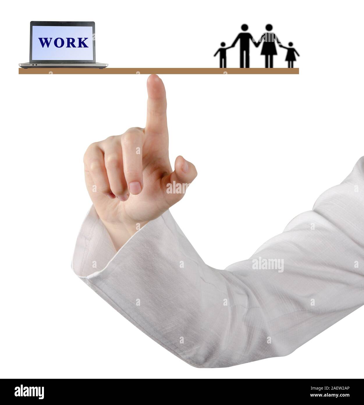 Work and family balance hi-res stock photography and images - Alamy