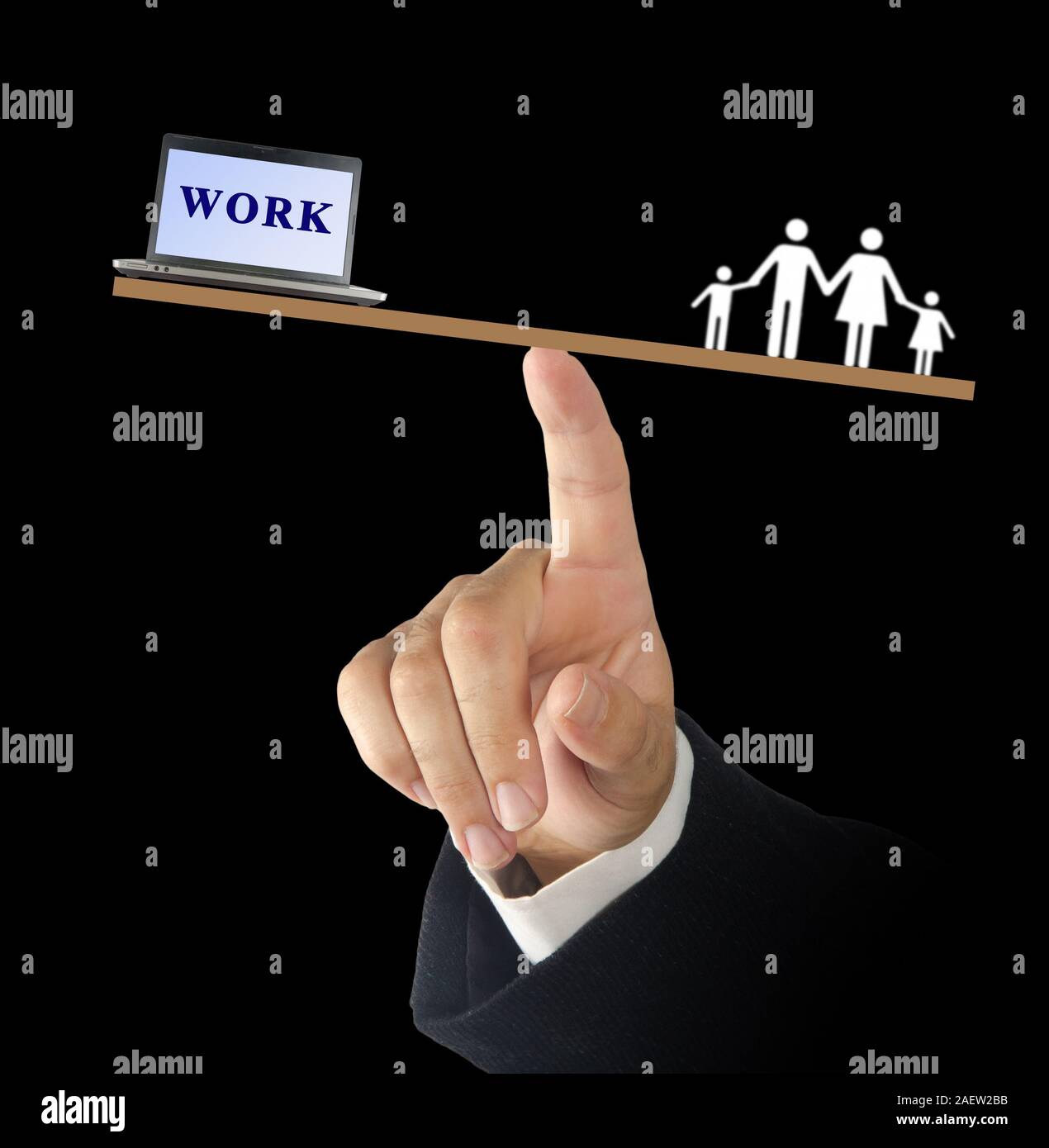 Work and family balance hi-res stock photography and images - Alamy