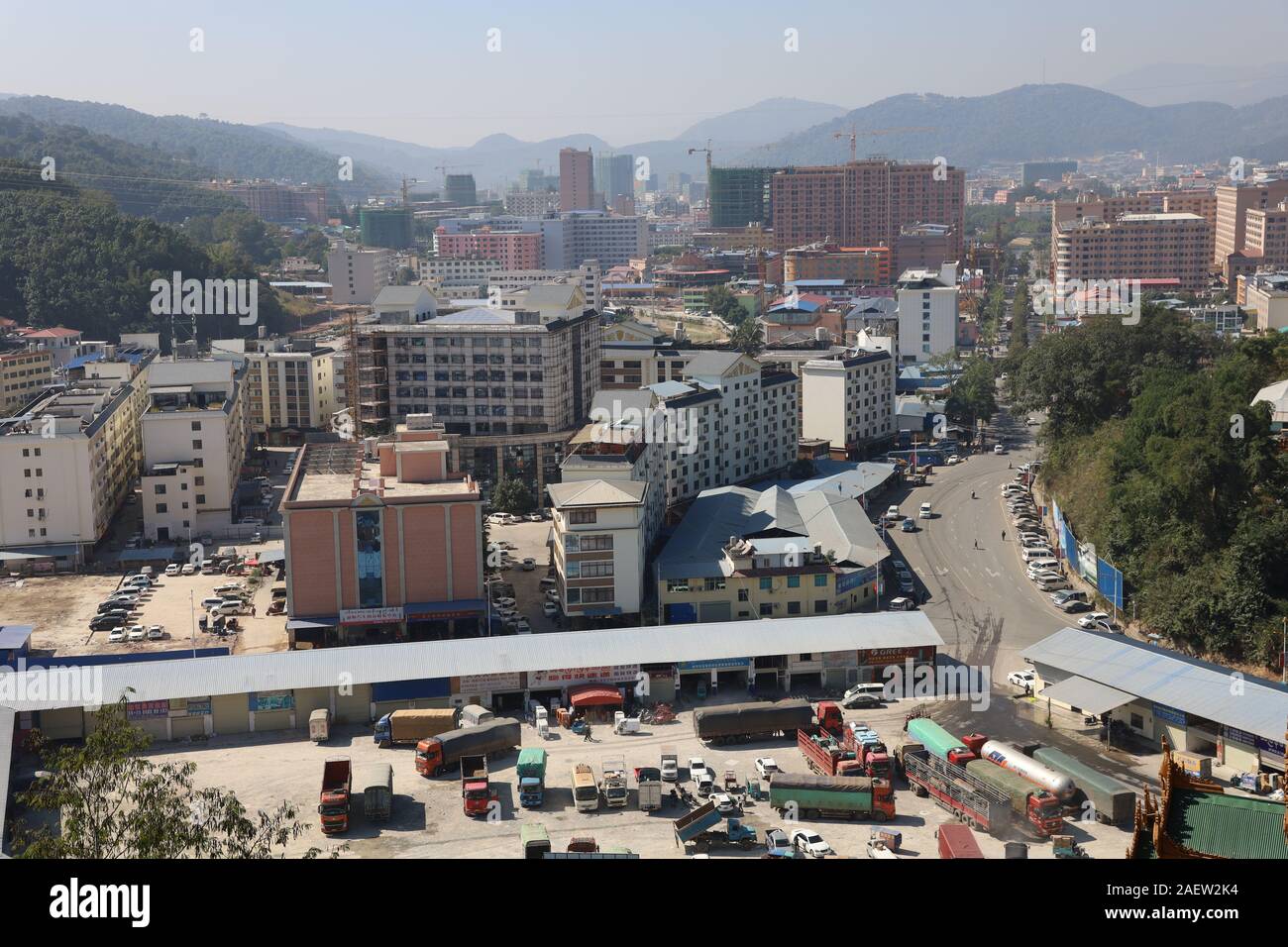 MONG LAR/MYANMAR(BURMA) - 07th Dec, 2019 : When we are travelling to ...