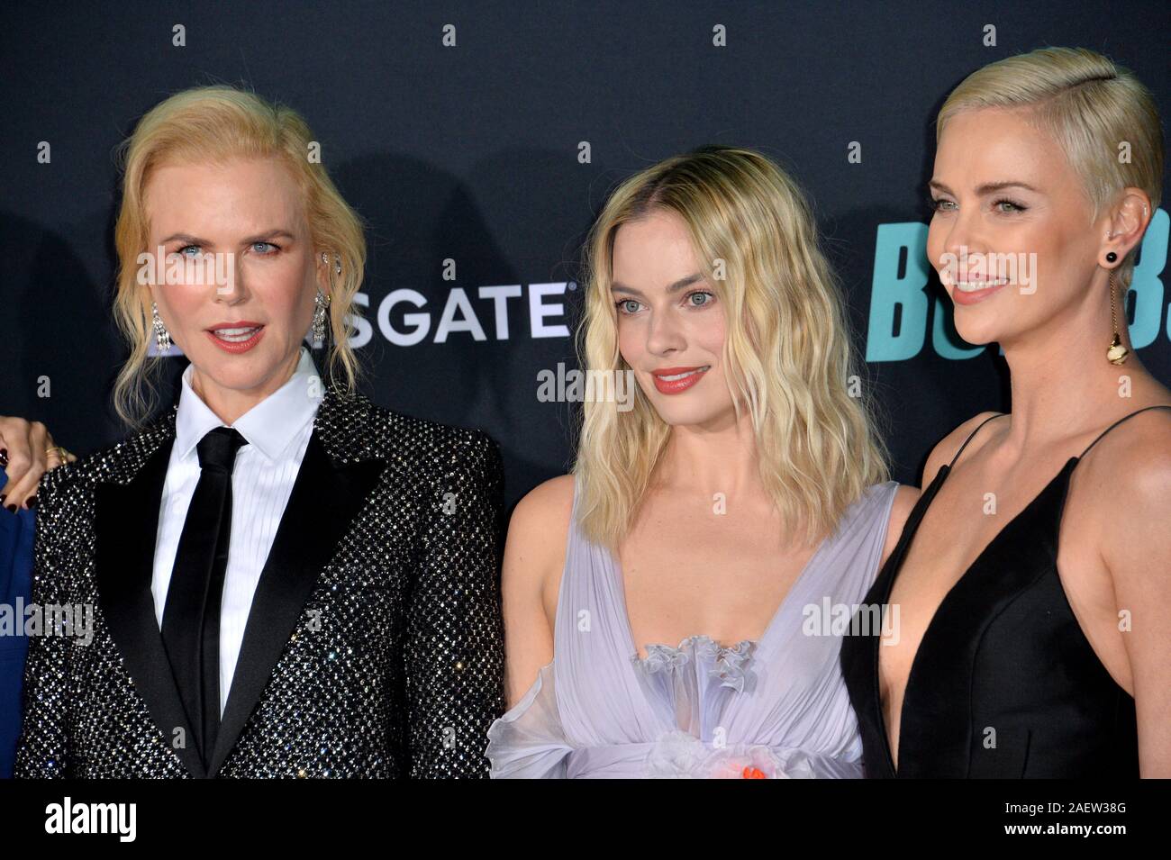 Los Angeles, USA. 10th Dec, 2019. Nicole Kidman, Margot Robbie ...