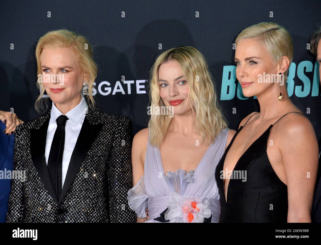 Los Angeles, USA. 10th Dec, 2019. Nicole Kidman, Margot Robbie ...