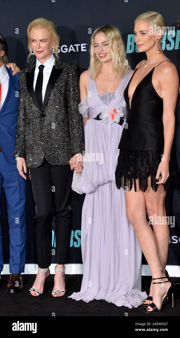 Los Angeles, USA. 10th Dec, 2019. Nicole Kidman, Margot Robbie ...