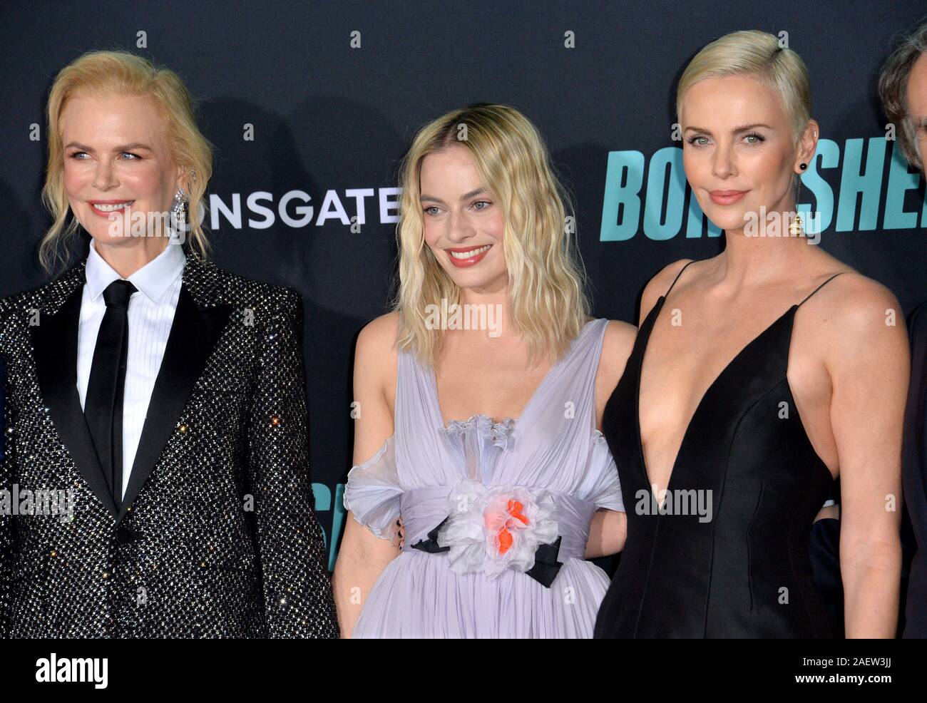 Los Angeles, USA. 10th Dec, 2019. Nicole Kidman, Margot Robbie ...