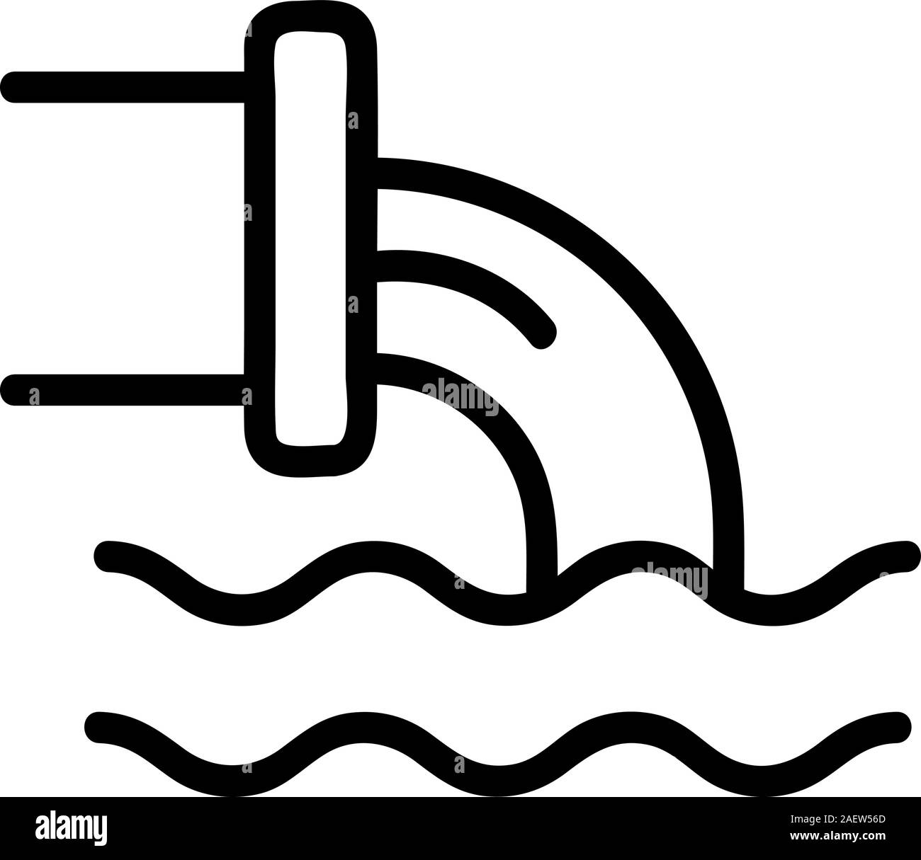 General waste icon Black and White Stock Photos & Images - Alamy