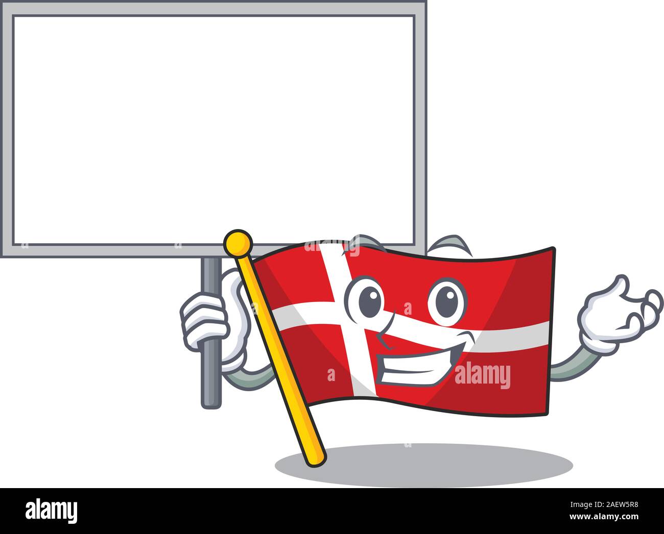 Danish flag smiling hi-res stock photography and images - Alamy
