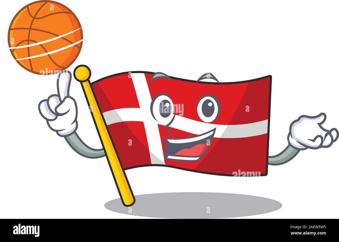 Denmark flag smile hi-res stock photography and images - Alamy