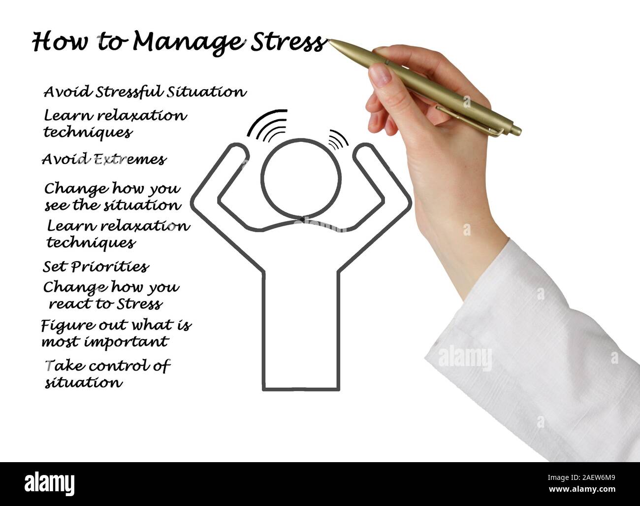 Stress Management Techniques High Resolution Stock Photography and ...