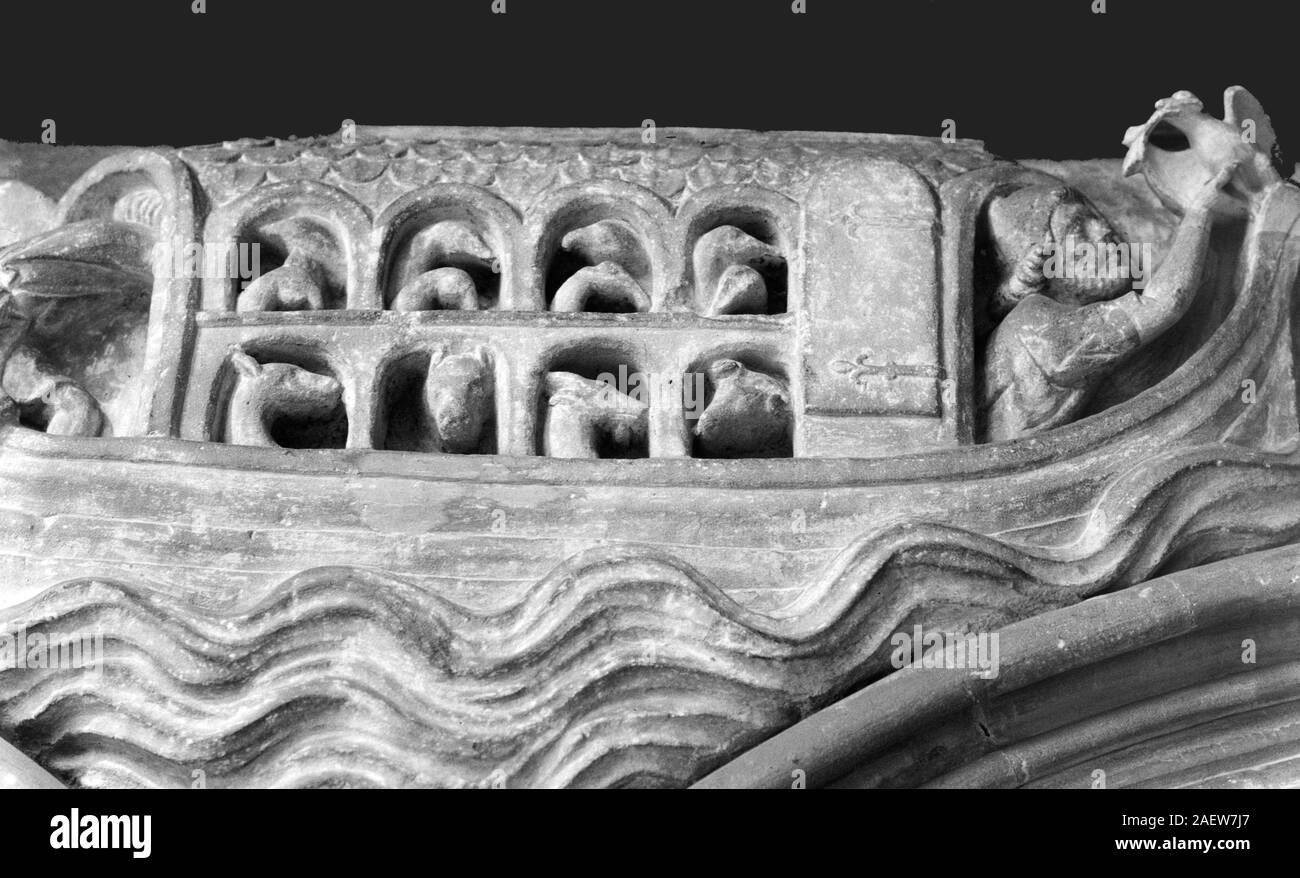Salisbury cathedral : Noah's ark Stock Photo - Alamy