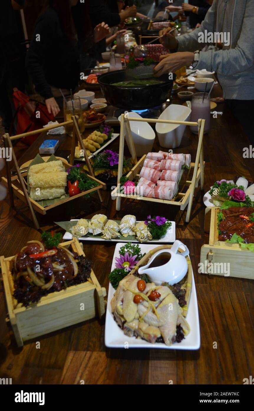 food for hot pot Stock Photo - Alamy