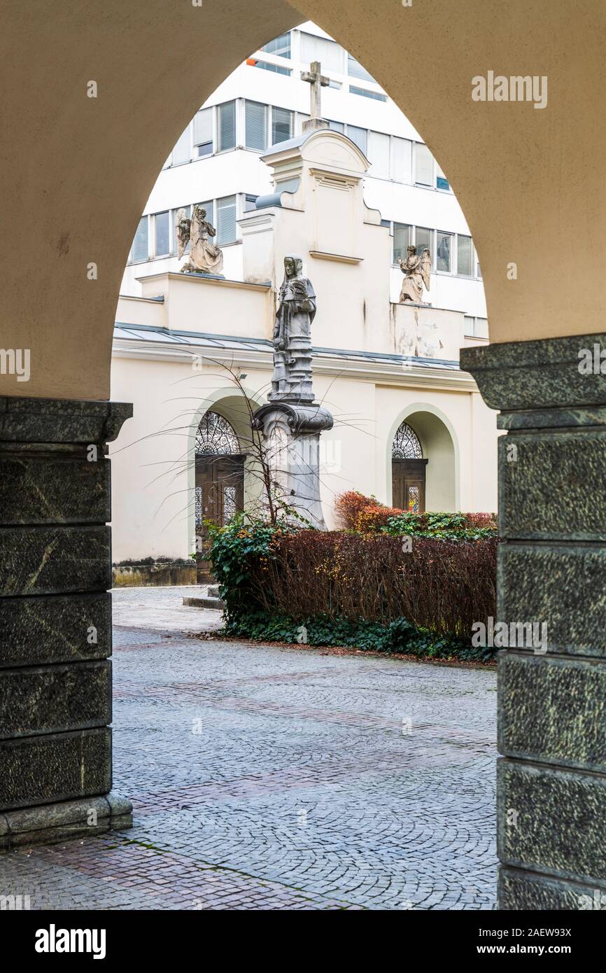 Advent in the churches and streets of Klagenfurt. Austria Stock Photo ...