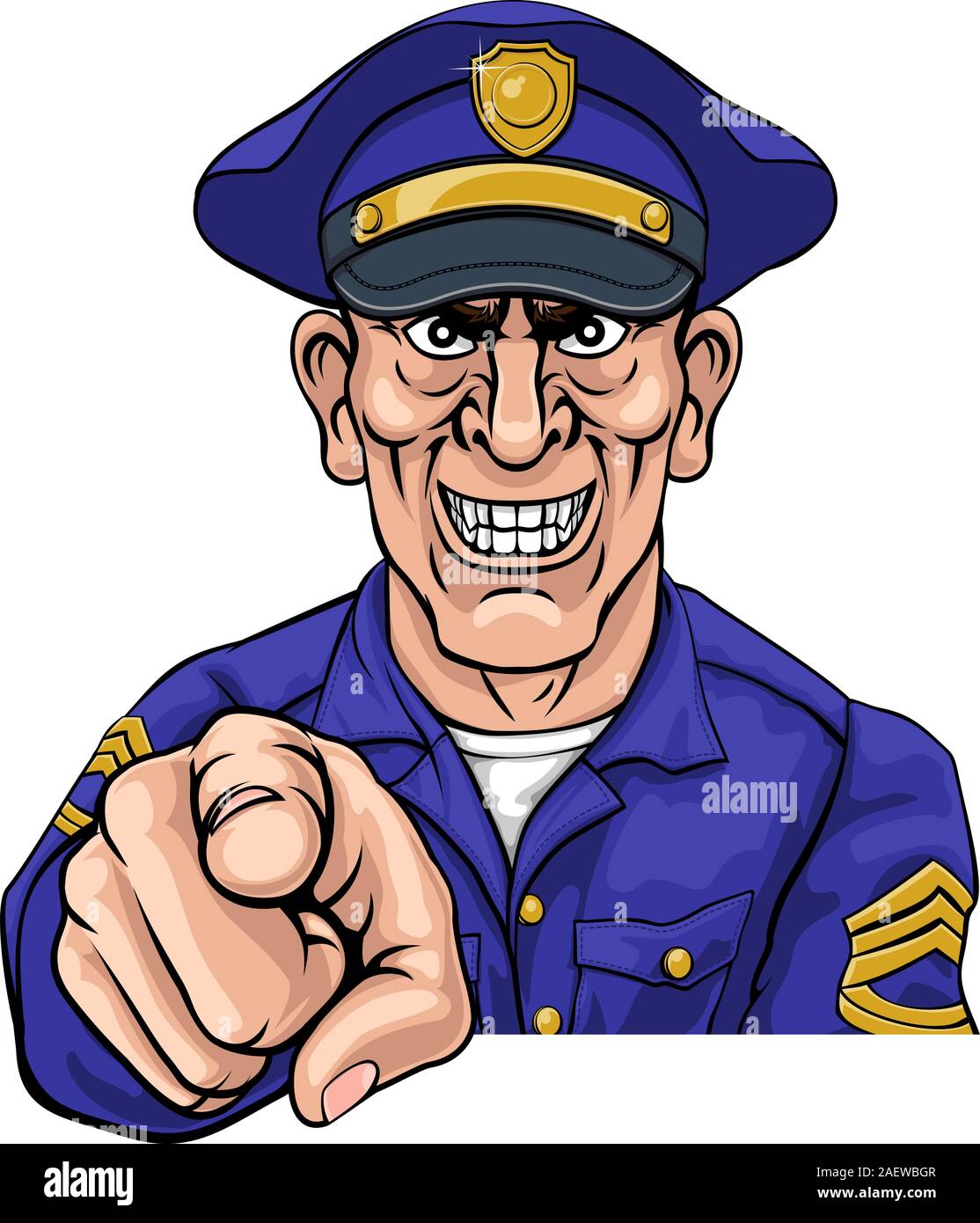 Police Officer Pointing Finger Stock Photos & Police Officer Pointing ...