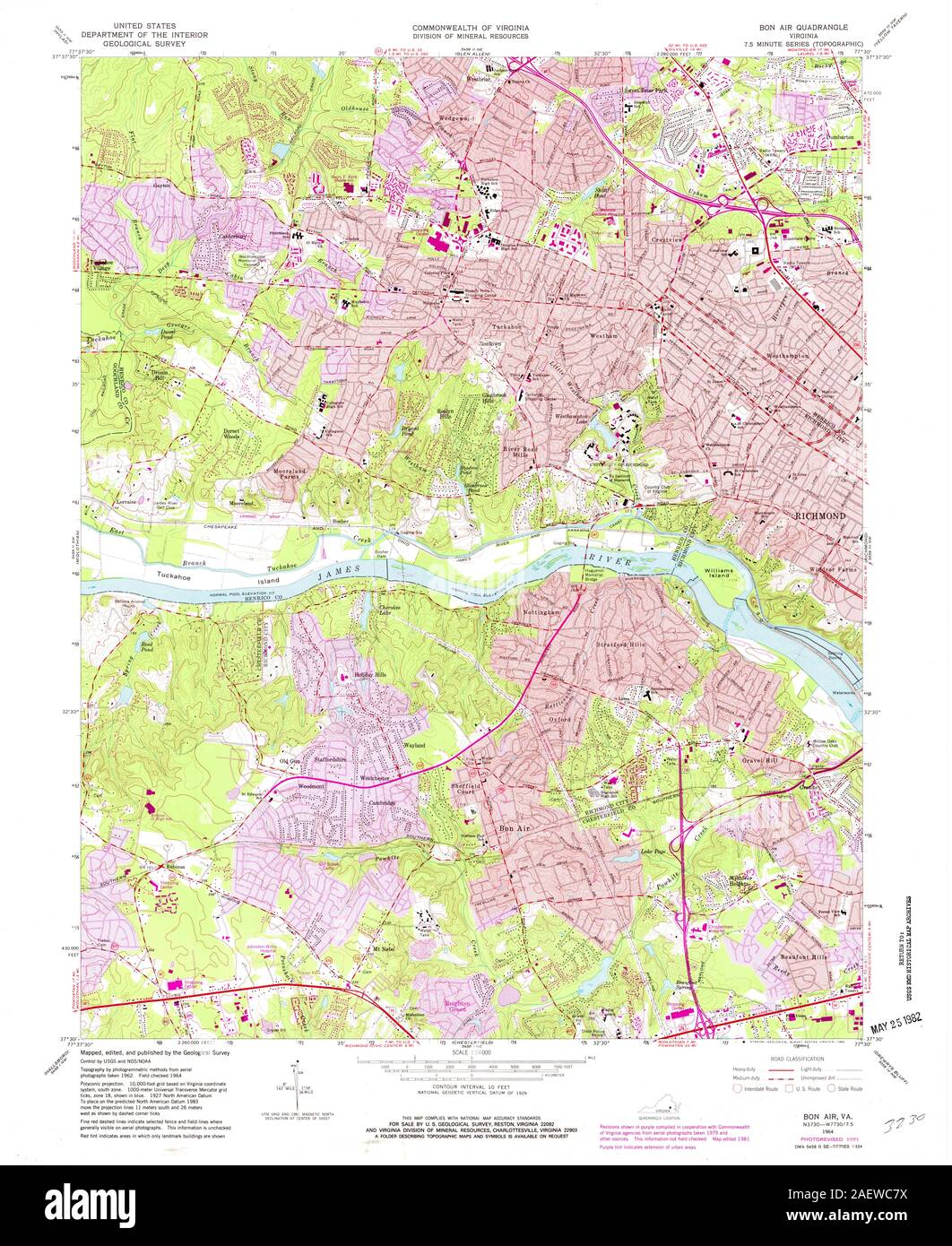 Map Of Bon Air High Resolution Stock Photography and Images - Alamy