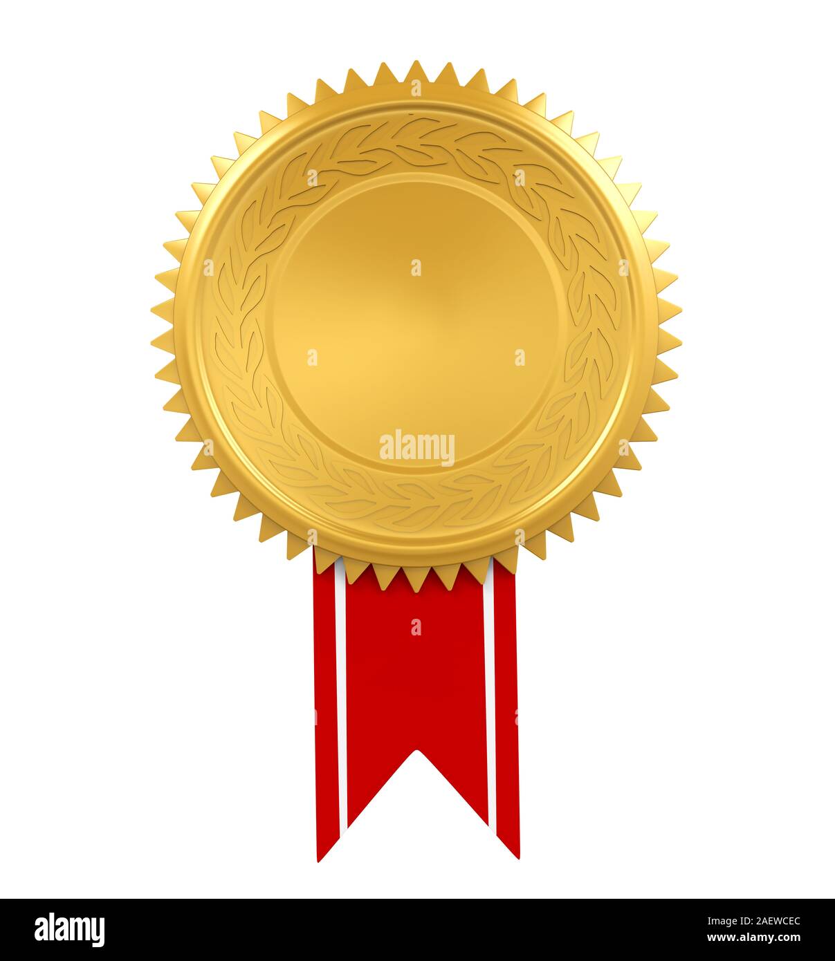 Blank Award Medal Isolated Stock Photo - Alamy