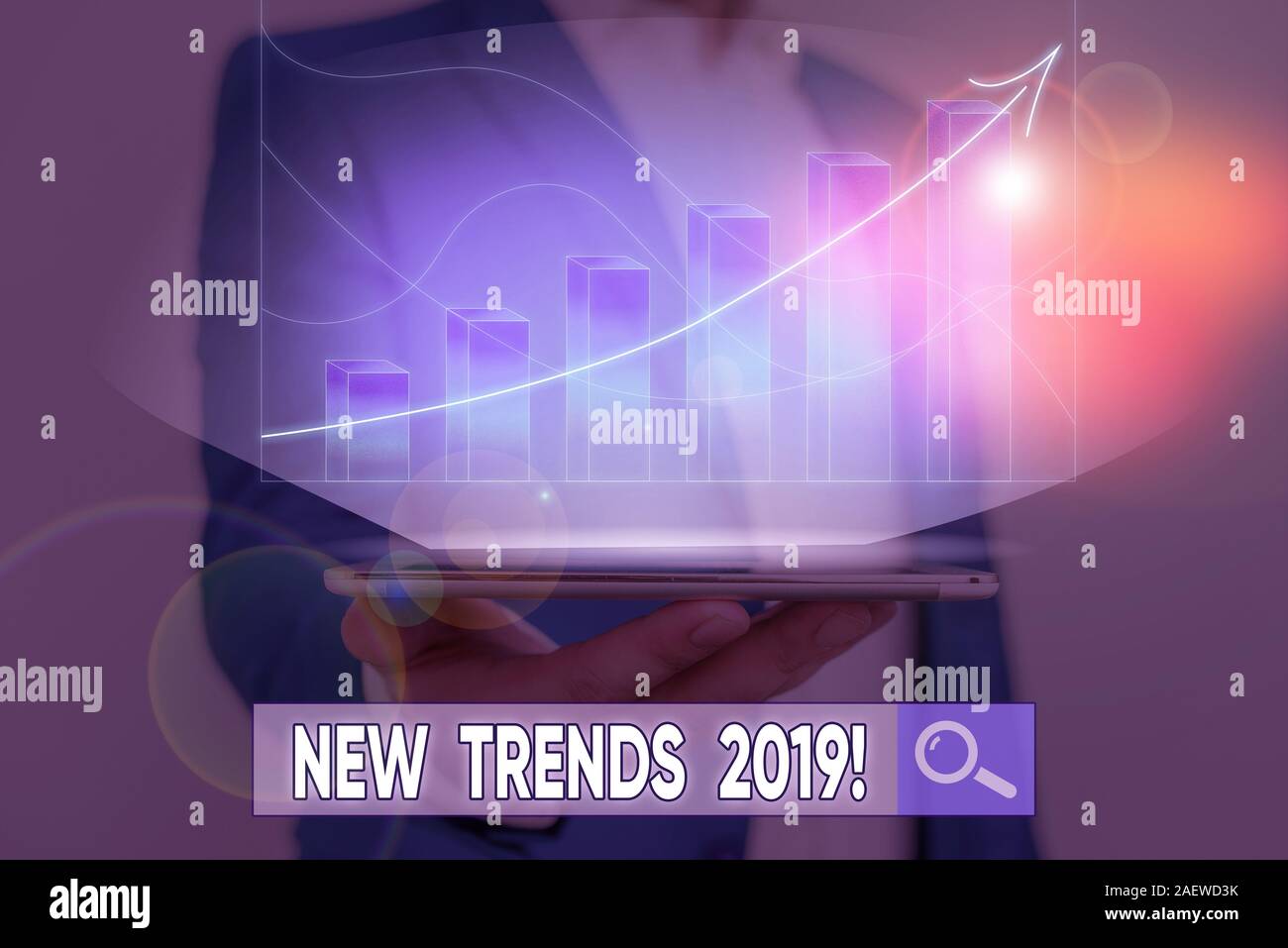 Word writing text New Trends 2019. Business photo showcasing general ...