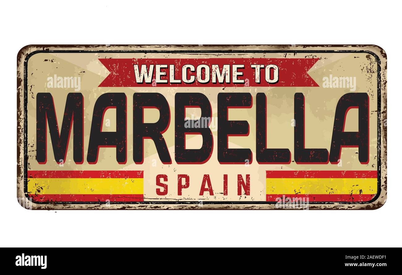 Marbella vector vectors hi-res stock photography and images - Alamy