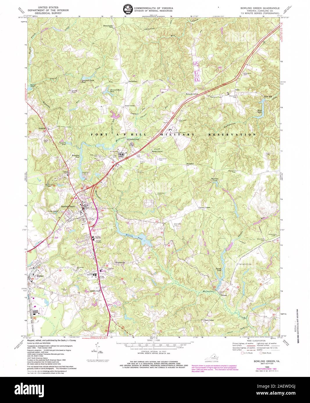 Map of bowling green Cut Out Stock Images & Pictures - Alamy