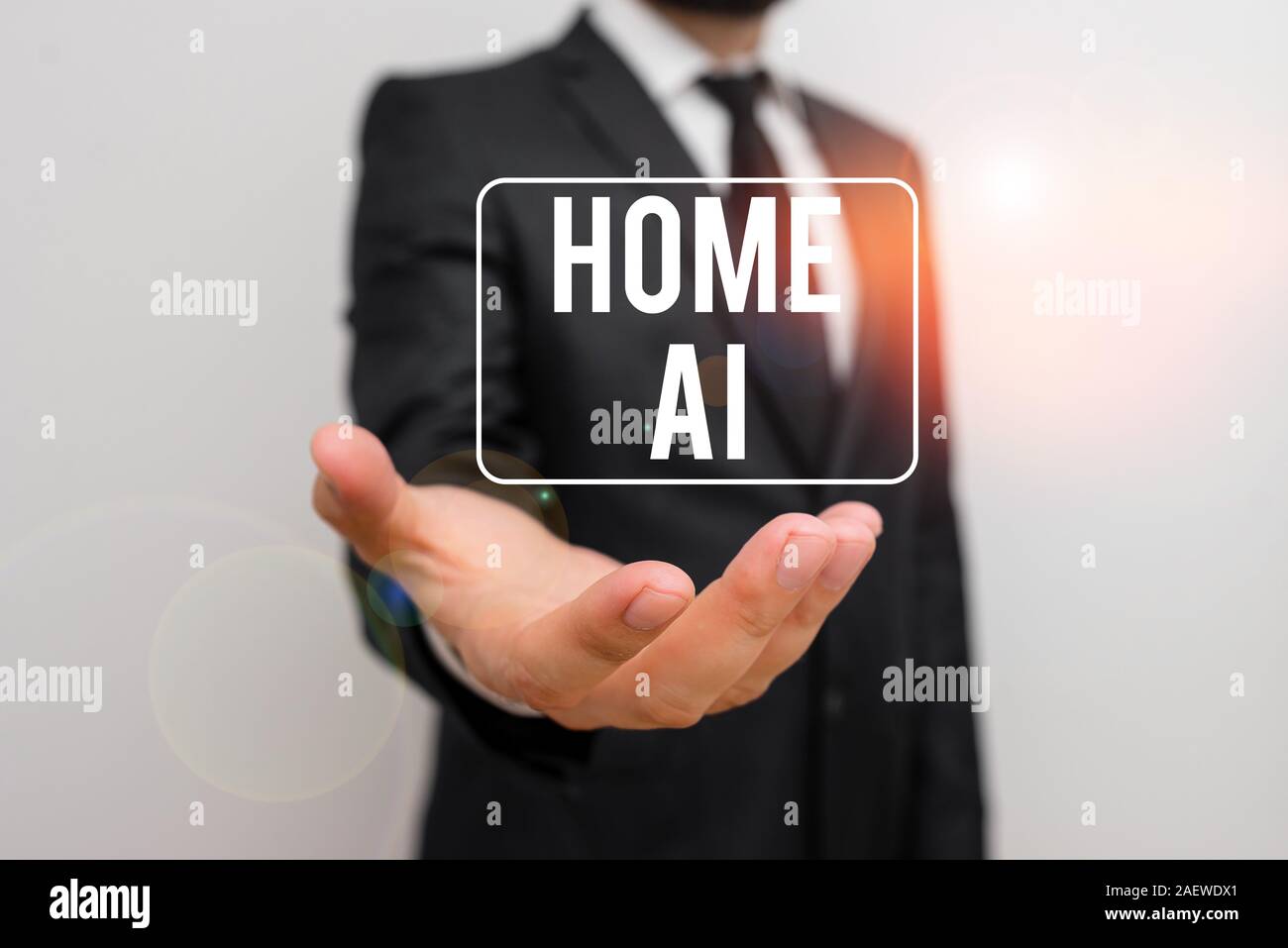 Writing Note Showing Home Ai Business Concept For Home Solution That Enables Automating The