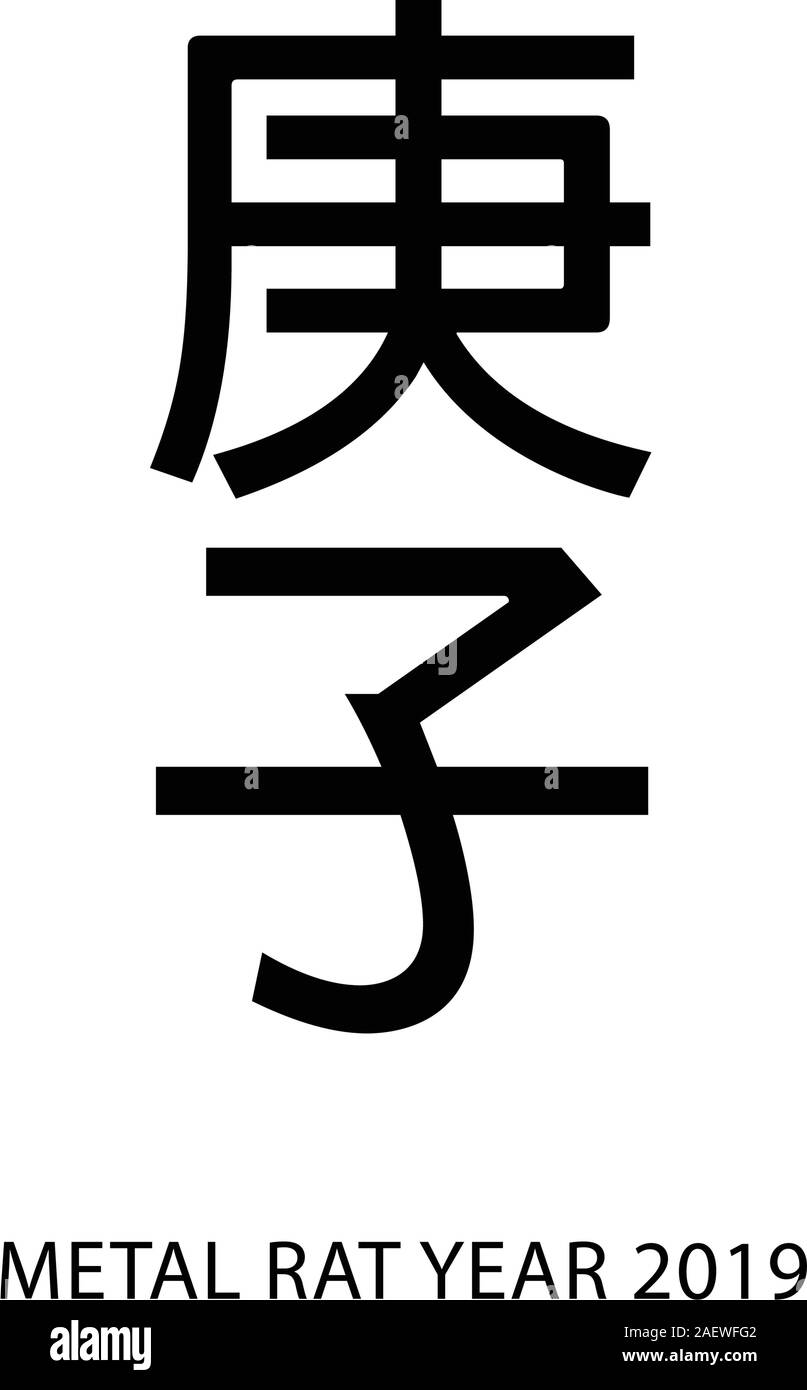 Chinese New Year 2020 year of the rat,Chinese characters mean Yang ...