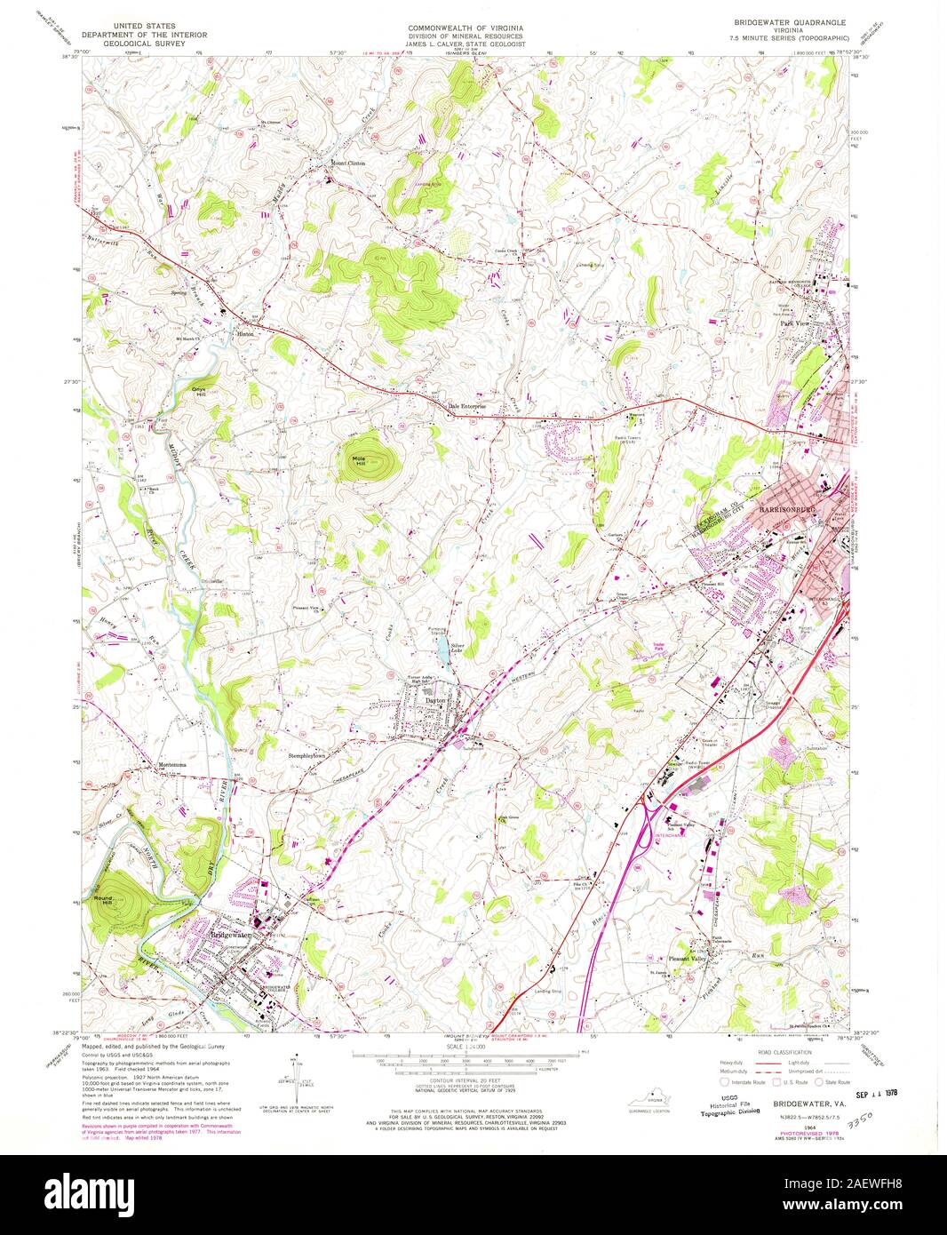 Map of bridgewater Cut Out Stock Images & Pictures - Alamy