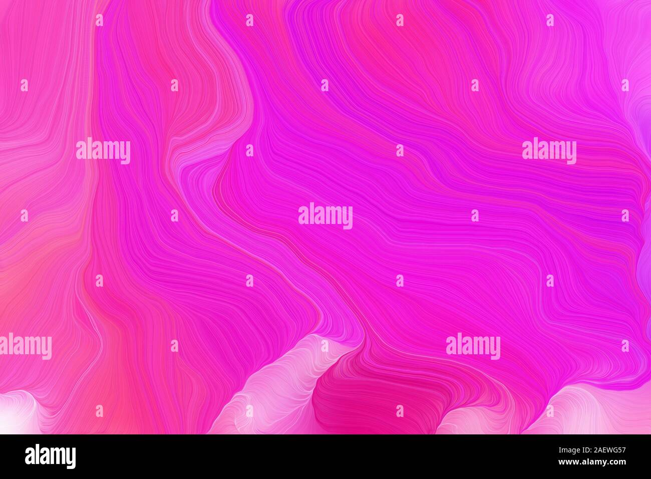 colorful modern waves background design with neon fuchsia, hot pink and ...