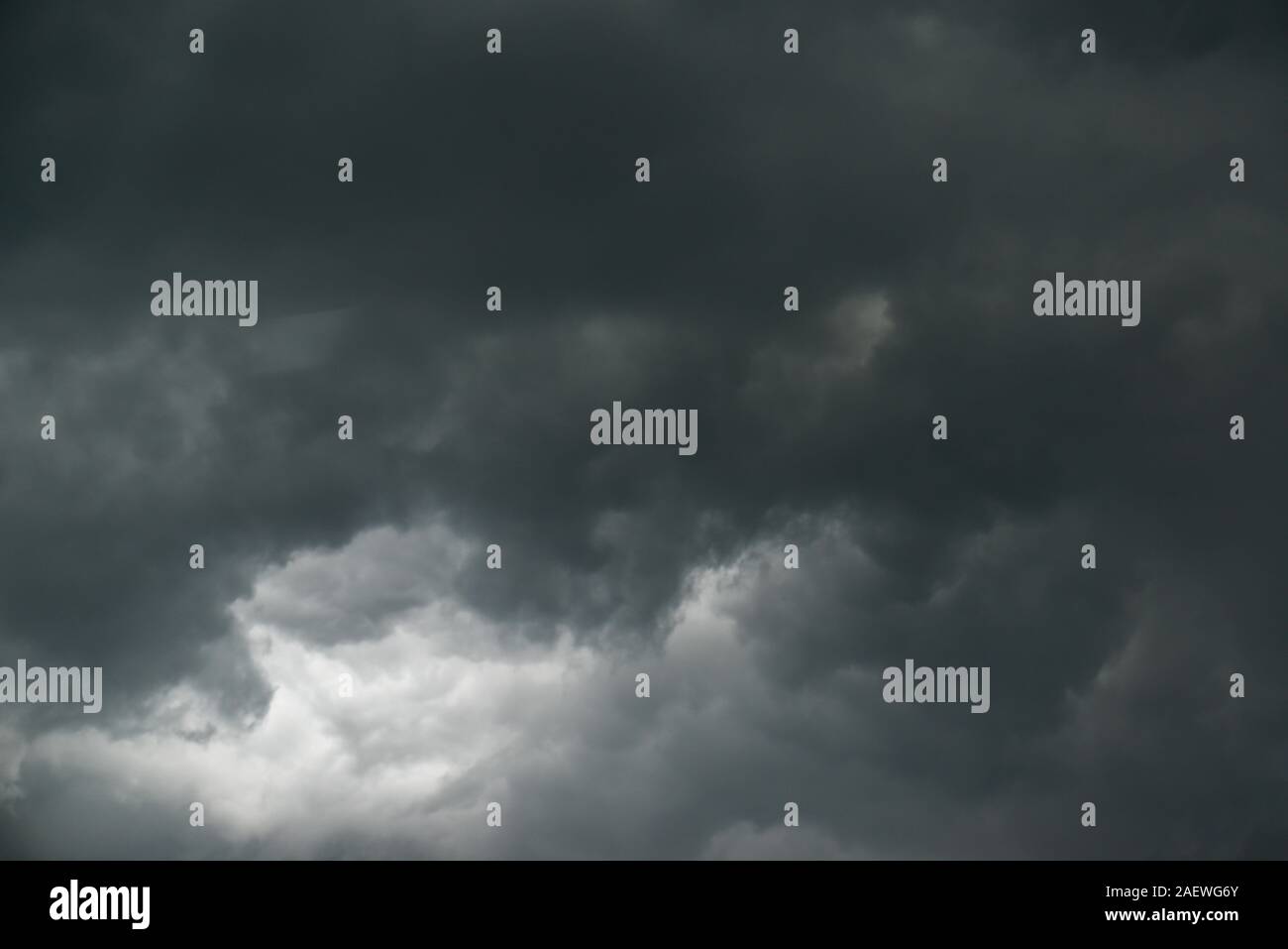 Mild dark cloudy sky thunderstorm time grey color Stock Photo - Alamy