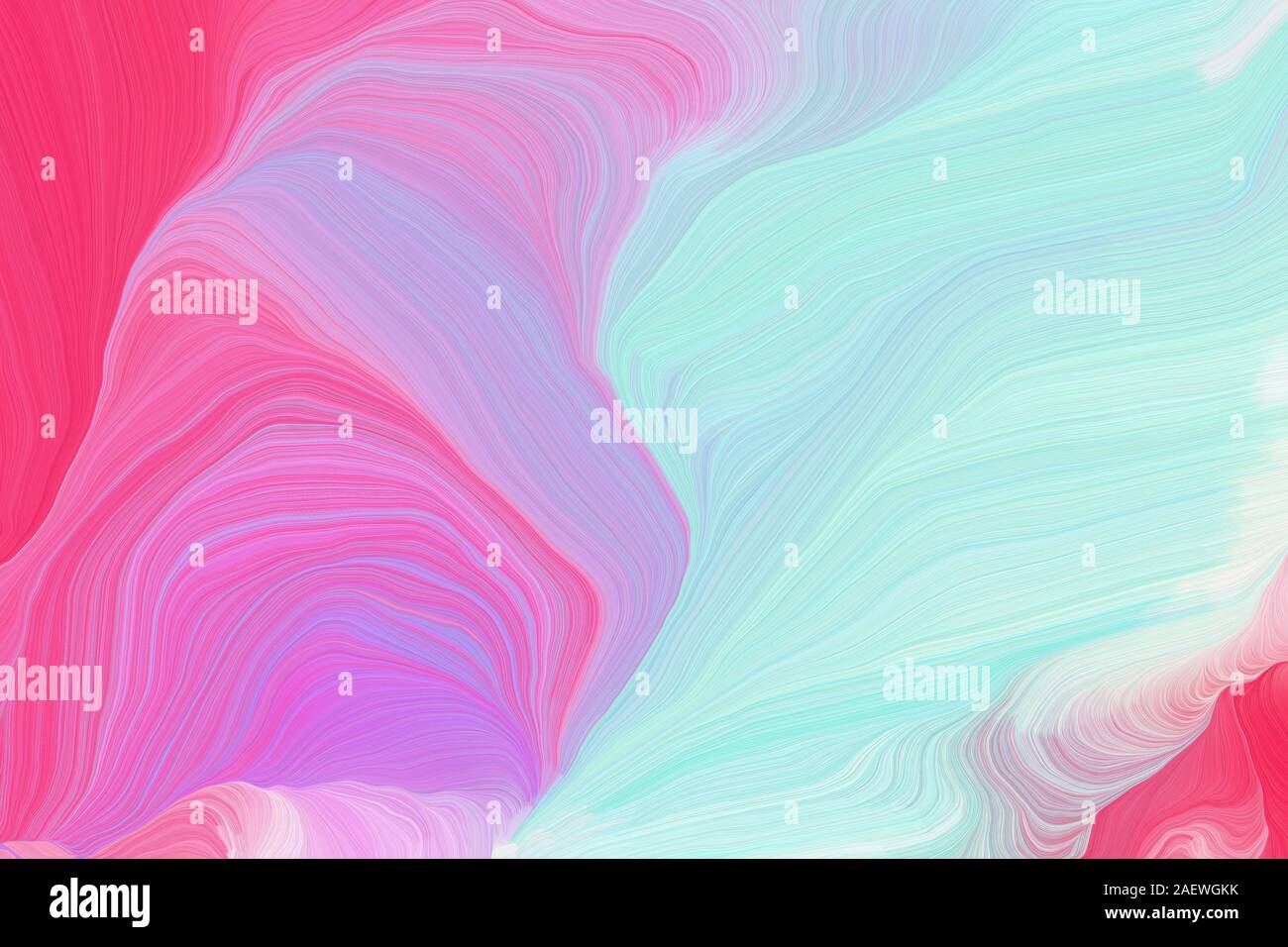 colorful modern curvy waves background design with powder blue ...