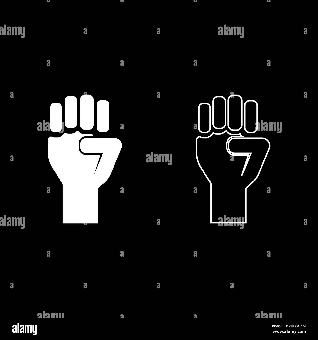 Protest image Stock Vector Images - Alamy