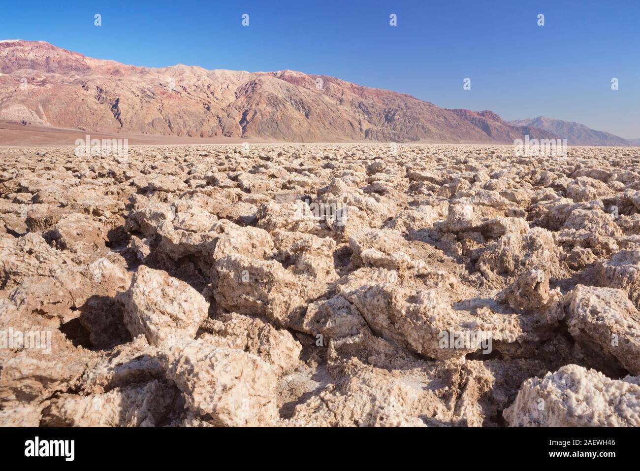The Devil's Golf Course in Death Valley National Park, California, USA ...