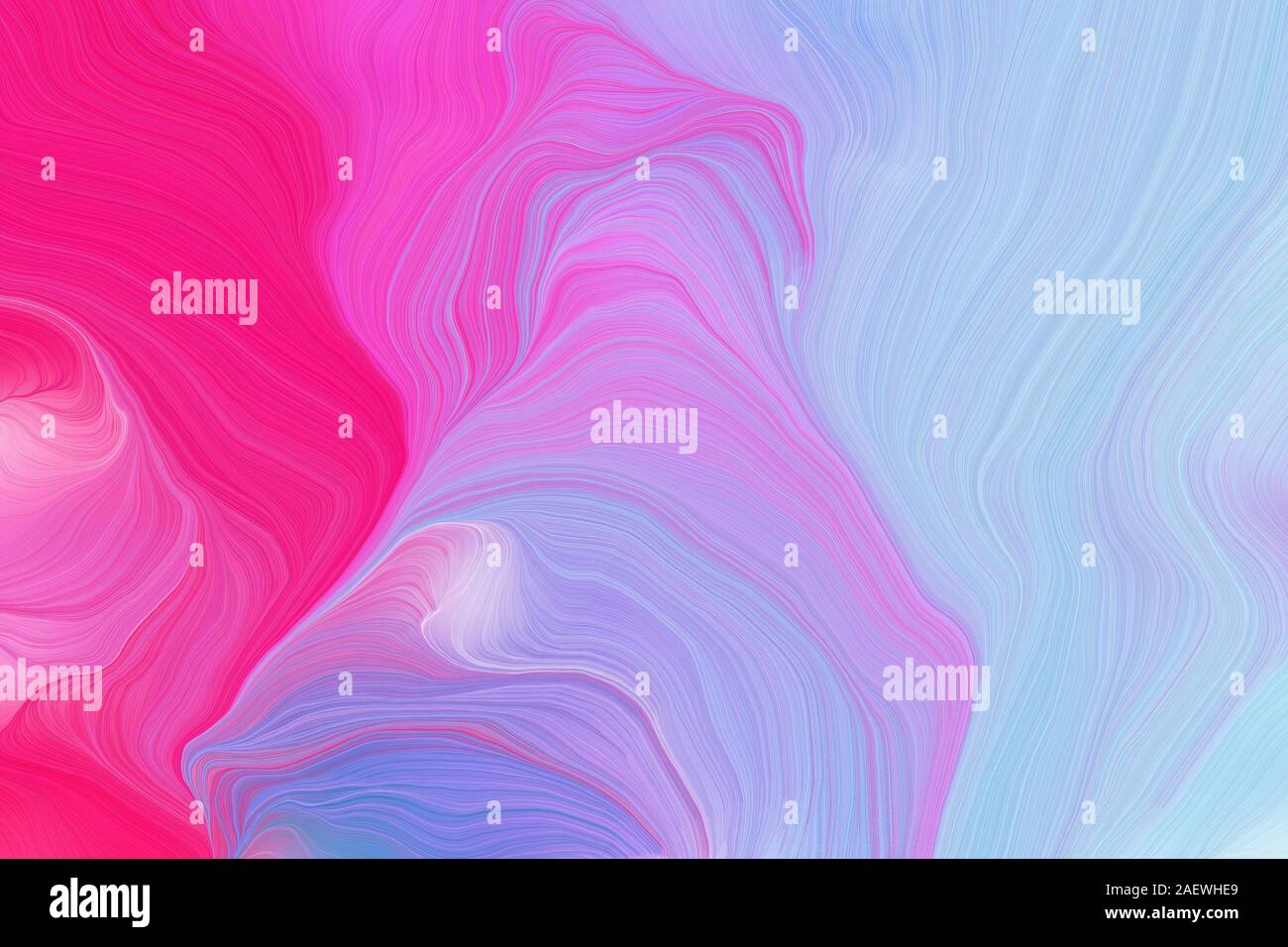 colorful abstract waves design with light steel blue, deep pink and orchid color Stock Photo - Alamy