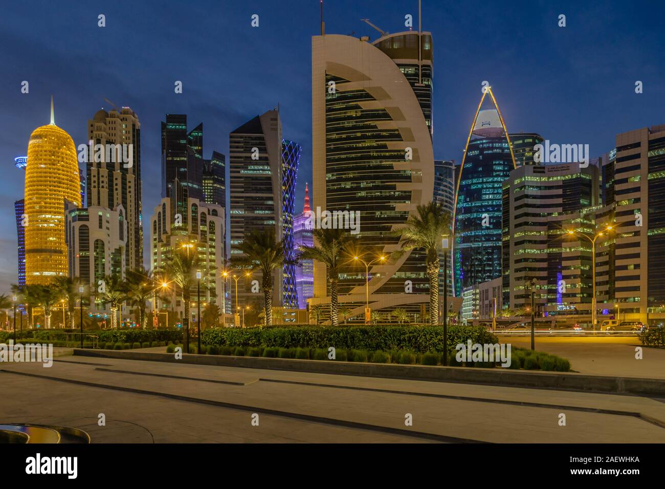 Doha CityScape View Stock Photo - Alamy