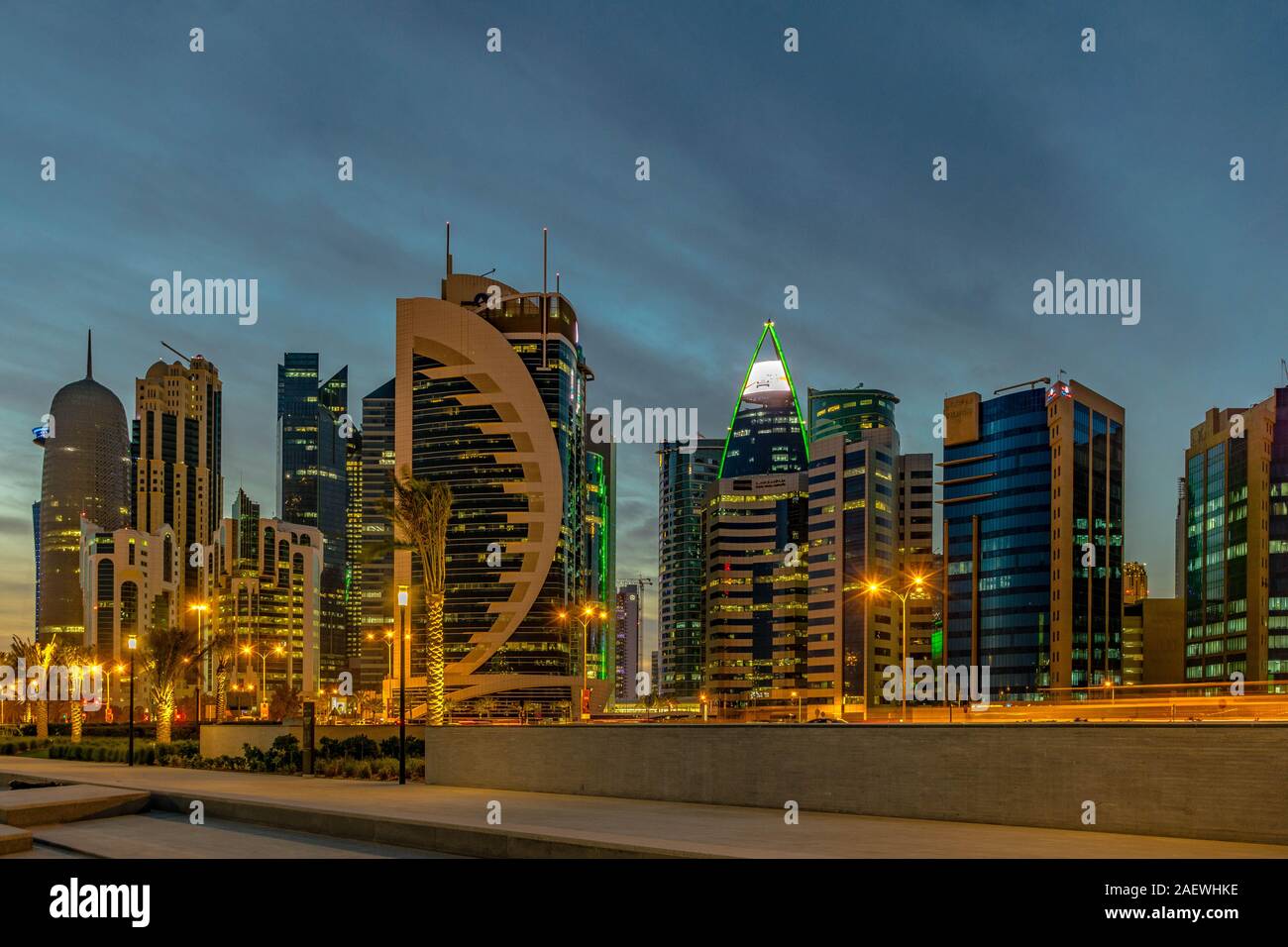 Doha CityScape View Stock Photo - Alamy