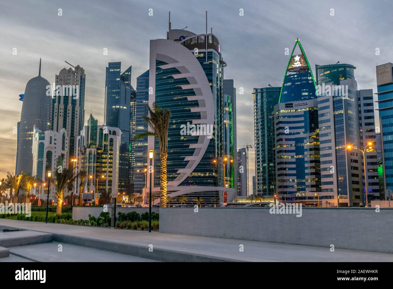 Doha CityScape View Stock Photo - Alamy