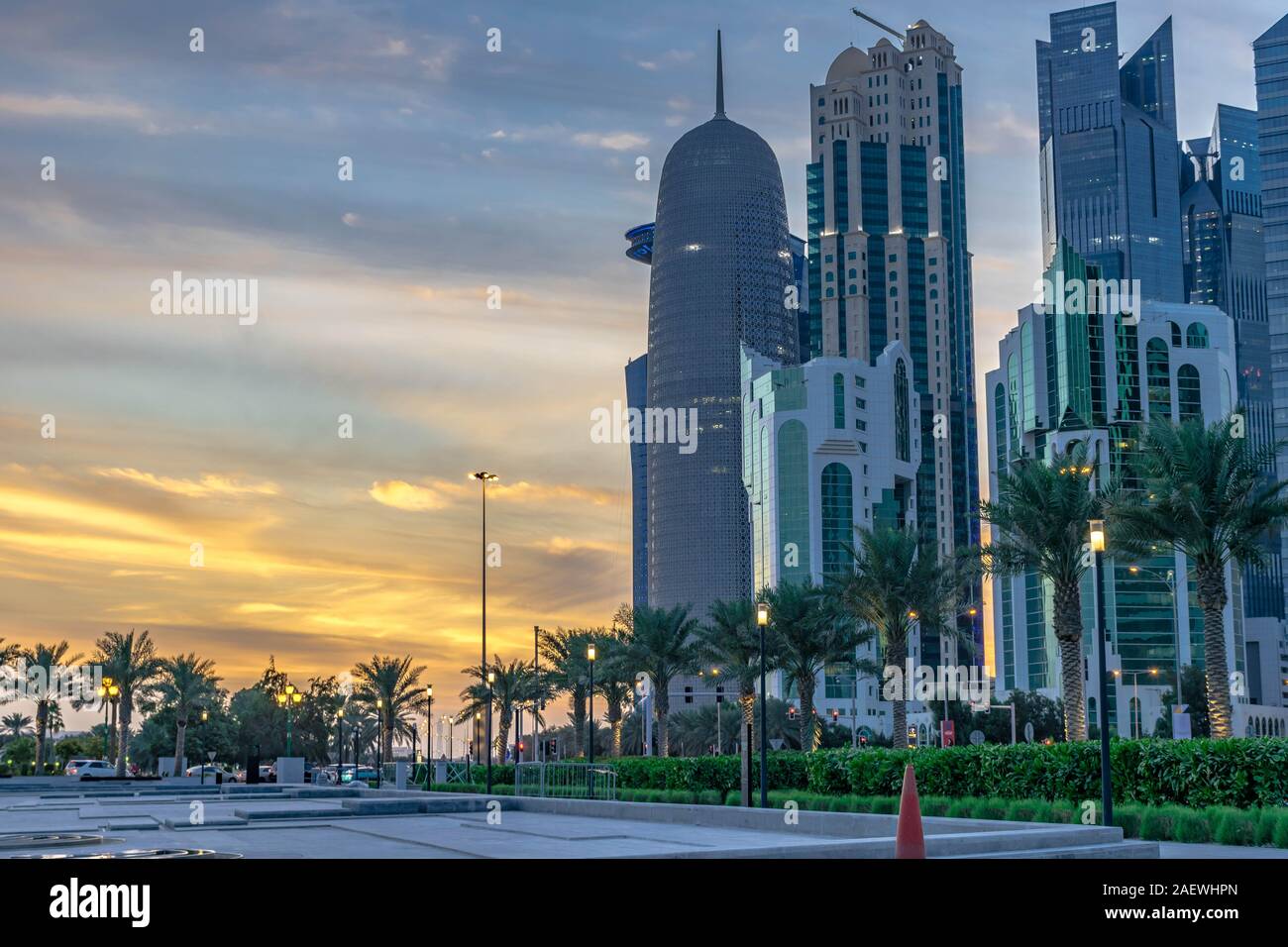 Doha CityScape View Stock Photo - Alamy