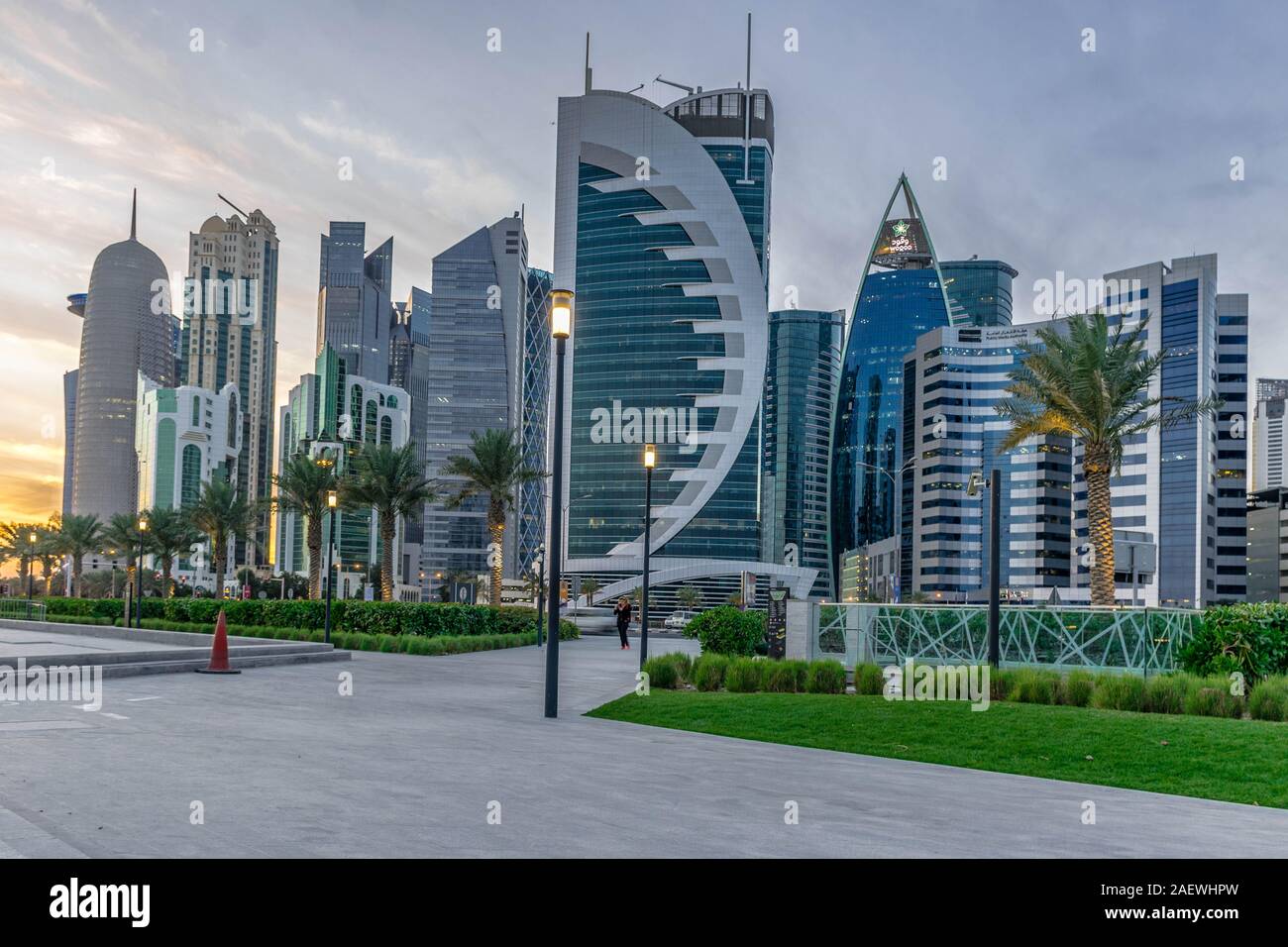 Doha CityScape View Stock Photo - Alamy