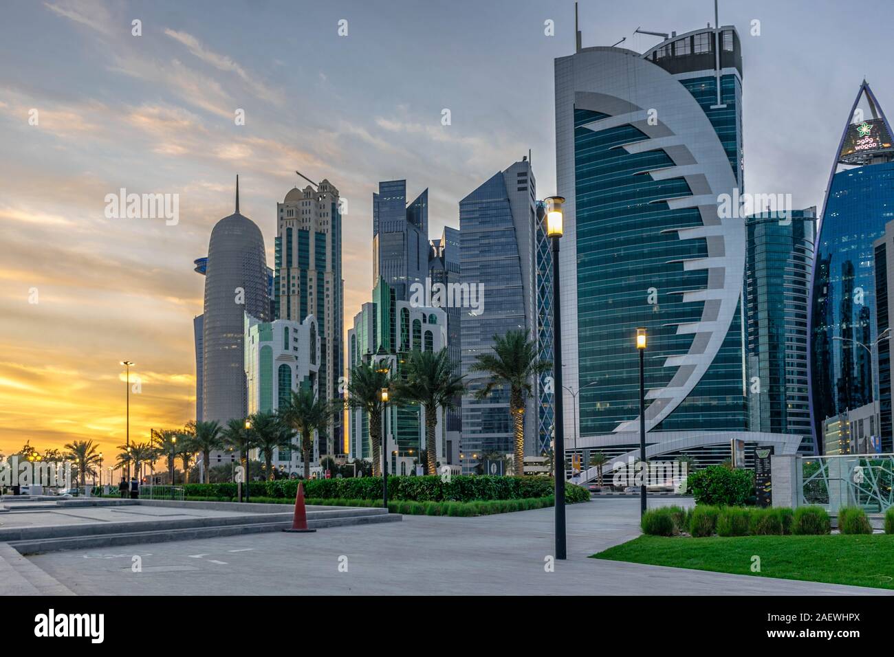 Doha CityScape View Stock Photo - Alamy