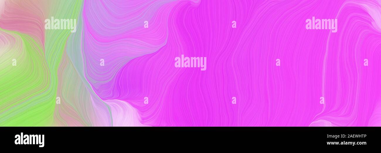 colorful horizontal banner. modern soft swirl waves background design ...