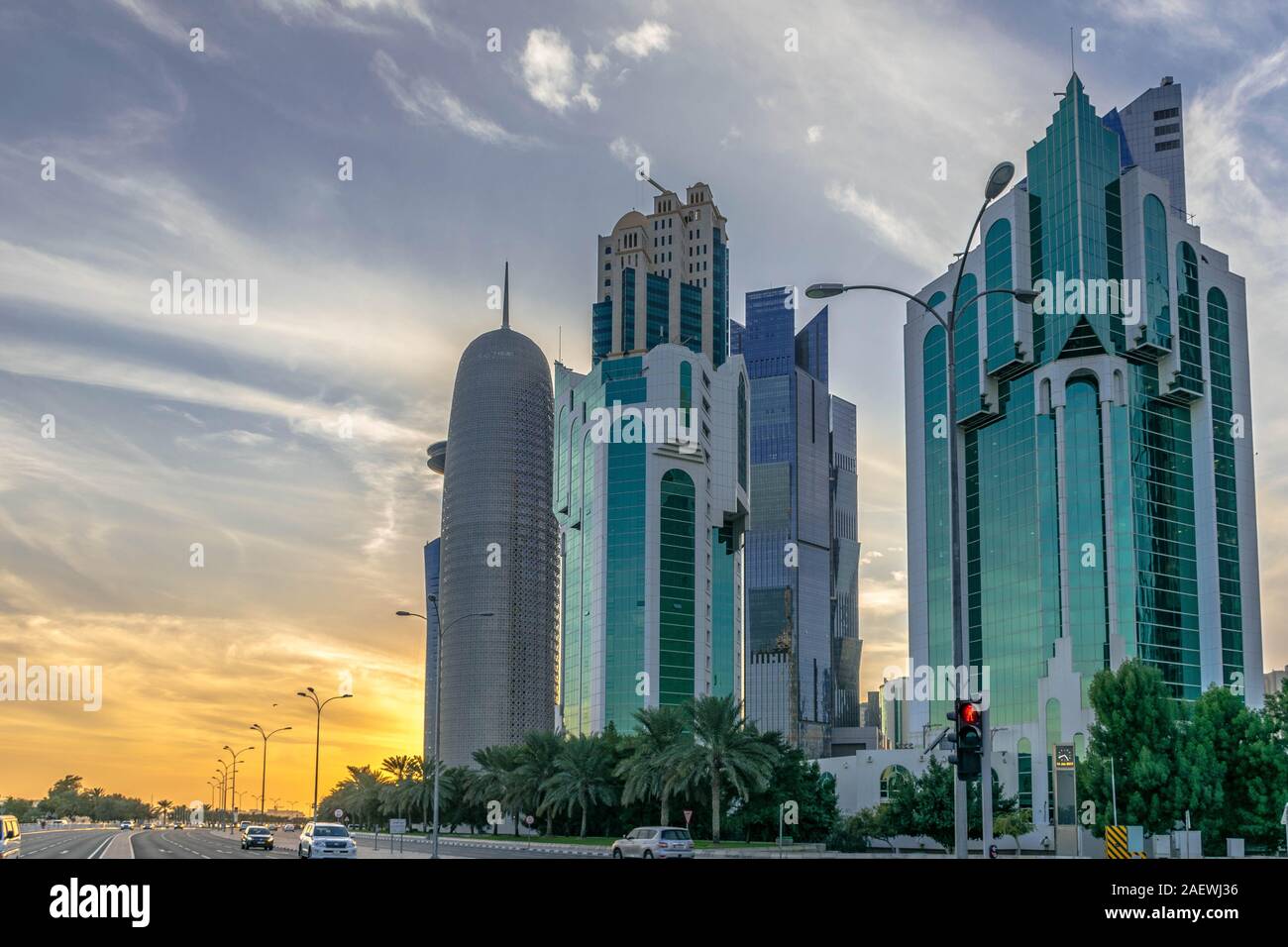Doha CityScape View Stock Photo - Alamy
