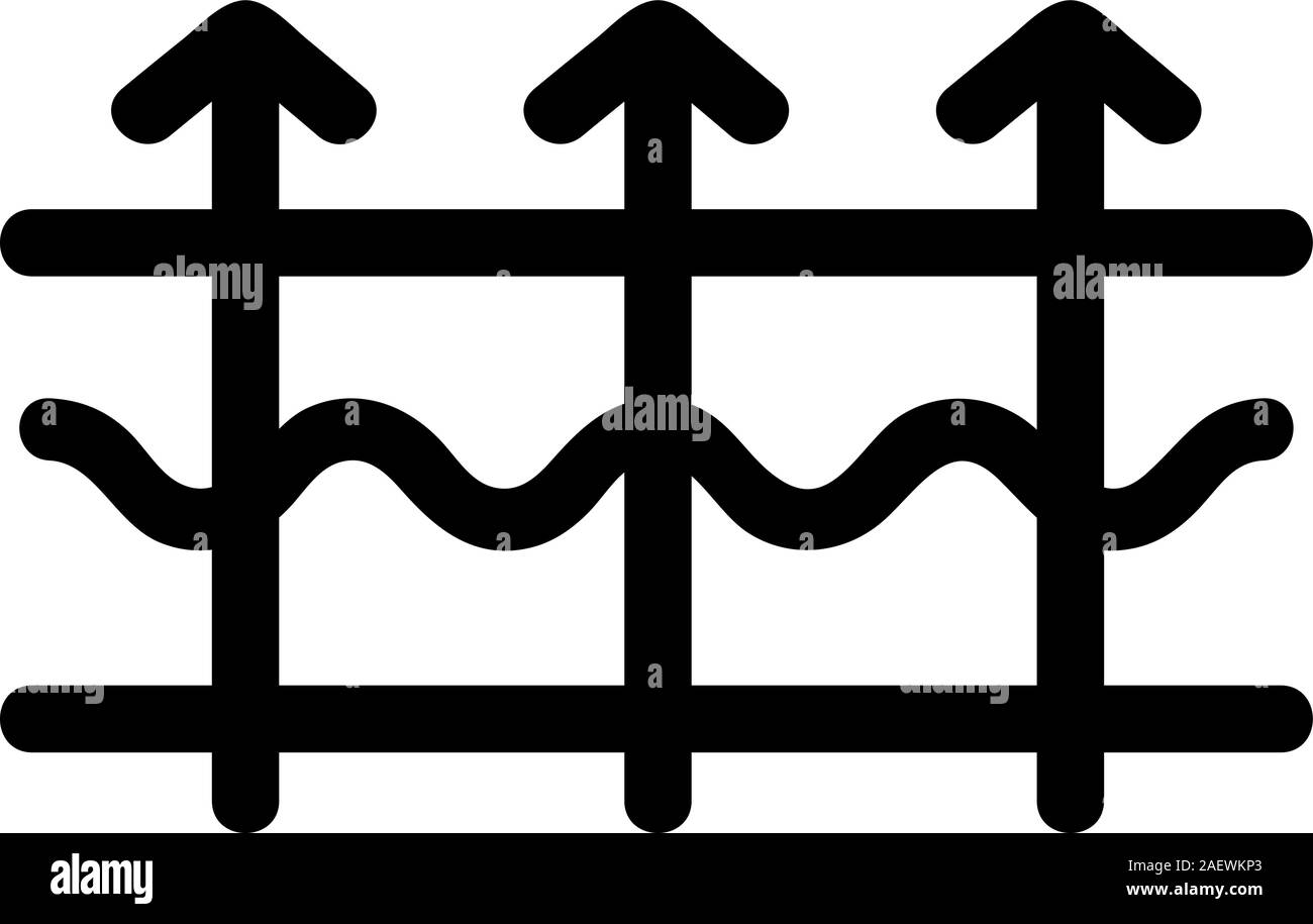 absorbing the vector icon. Isolated contour symbol illustration Stock ...
