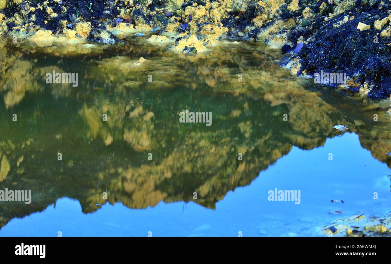 Mud puddle texture hi-res stock photography and images - Alamy